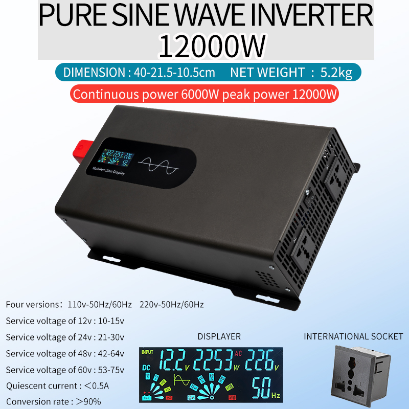 Attractive Price New Type Pure Solar pure sine wave Power Inverters