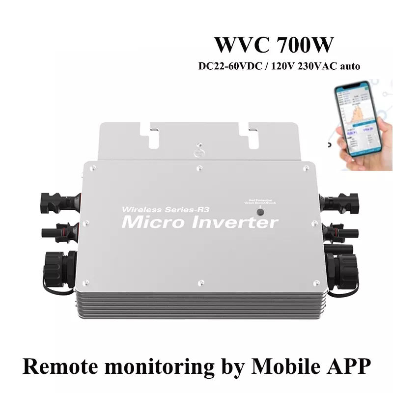 600w Solar Inverter 300w 400w 700w 1200w 1300w 1600w 2000w Micro Inverter