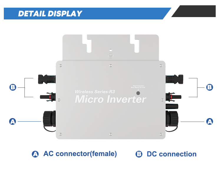 Stock Solar Balcony Structure System With 600W 800W Micro Inverter Off ...