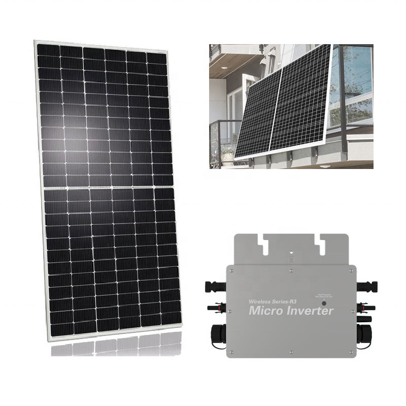 Plug And Play Solar System Balcony Germany With Ip65 Micro Inverter ...