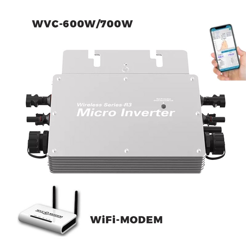 600w Solar Inverter 300w 400w 700w 1200w 1300w 1600w 2000w Micro Inverter